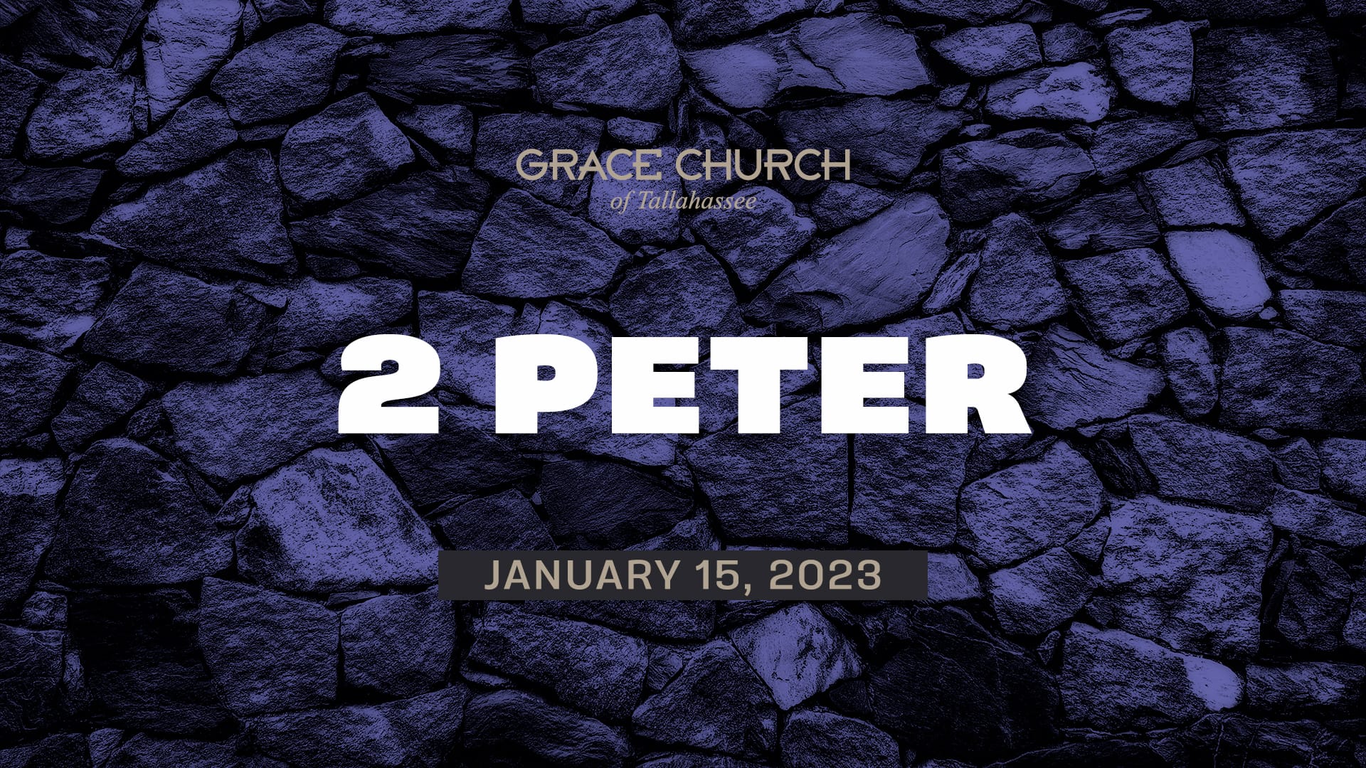 The Sure Word of God - Grace Church of Tallahassee